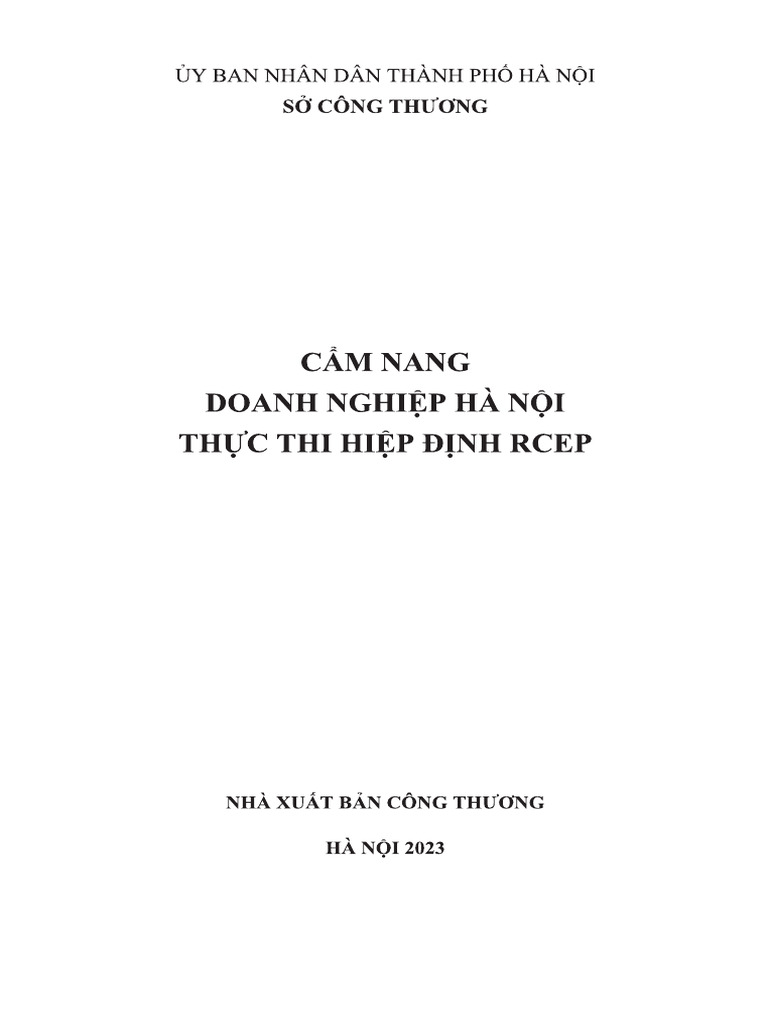 Sách RCEP 2023 in Oke | PDF