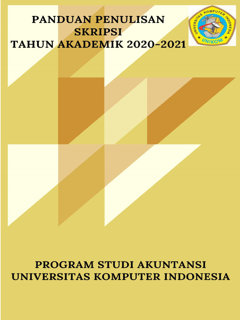 Panduan Skripsi Revisi Dona Fix | PDF