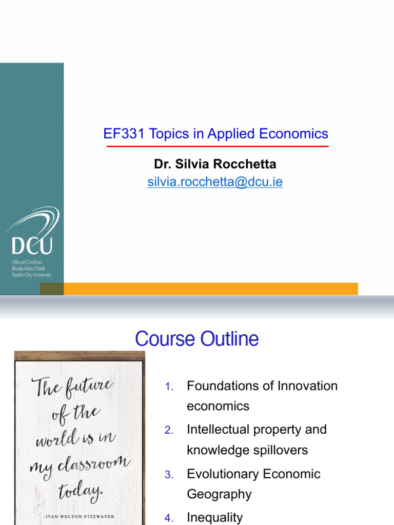 Applied Economics: Key Concepts Overview | PDF | Economics | Behavioral ...