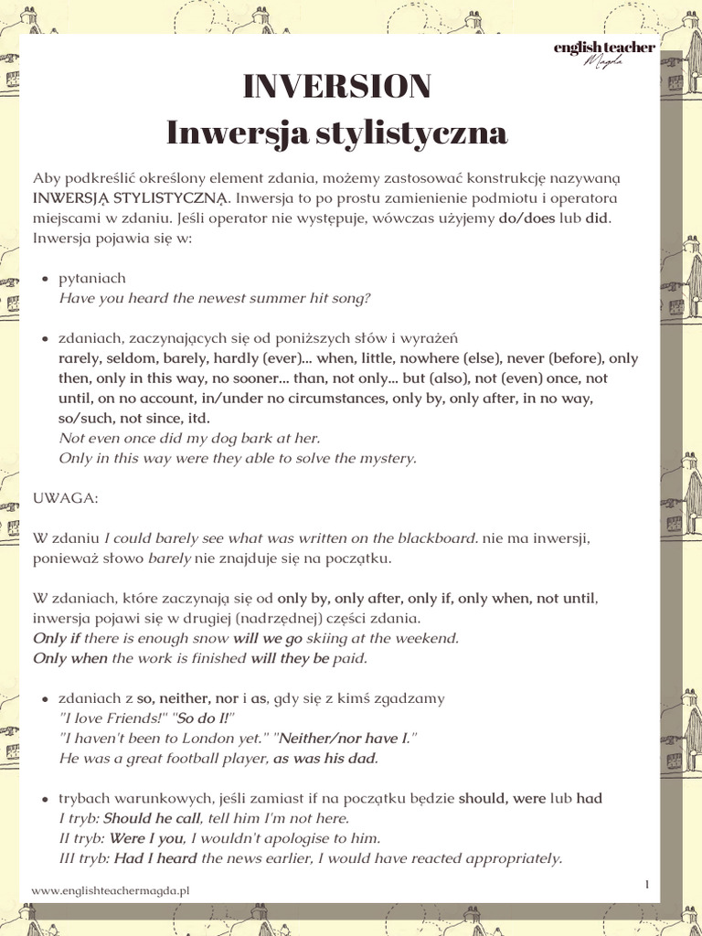 Inversion-teoria | PDF