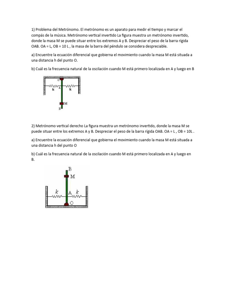 Fis 3 Pract 2 | PDF | Péndulo | Oscilación