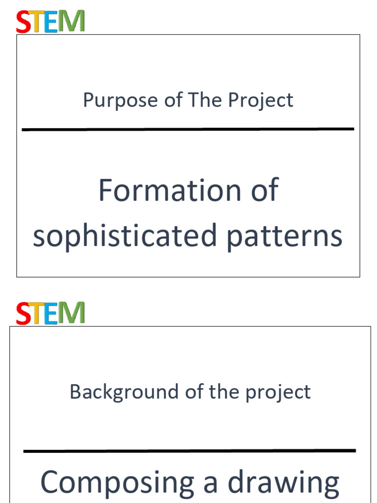Pattern Drawing Machine Project Overview | PDF
