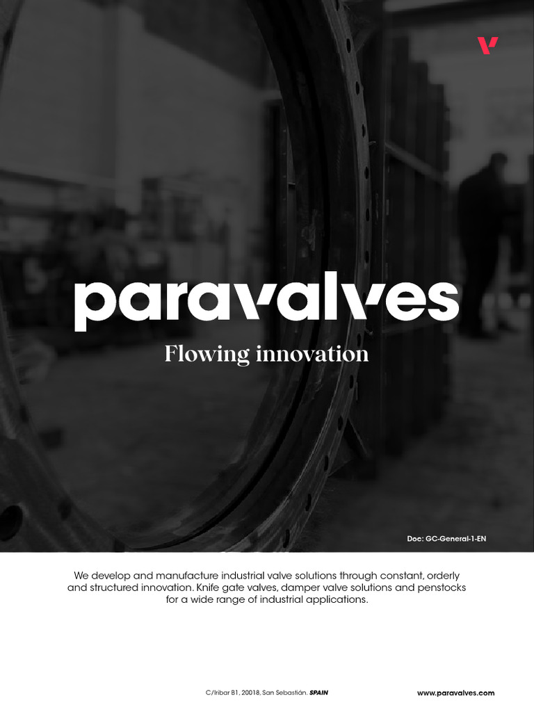 Paravalves General Catalogue | PDF | Valve | Sewage Treatment