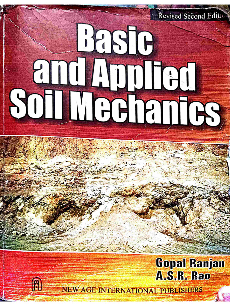 Basic and Applied Soil Mechanics - Gopal Ranjan | PDF