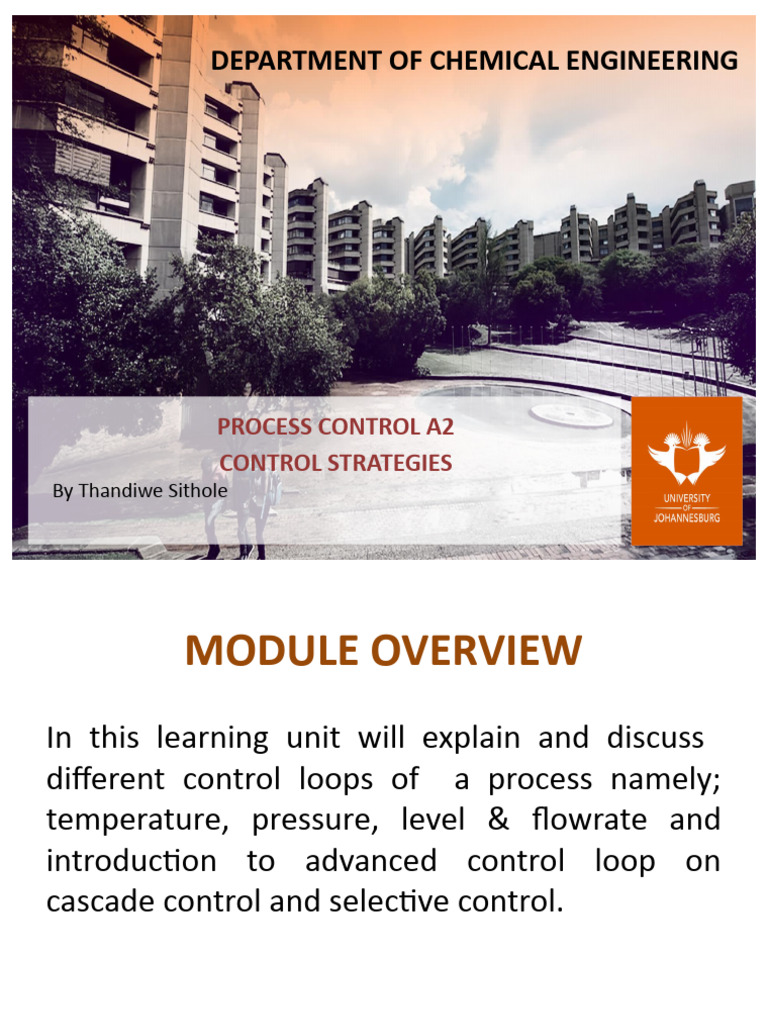 Unit 4 CONTROL STRATEGIES | PDF | Thermocouple | Applied And Interdisciplinary Physics