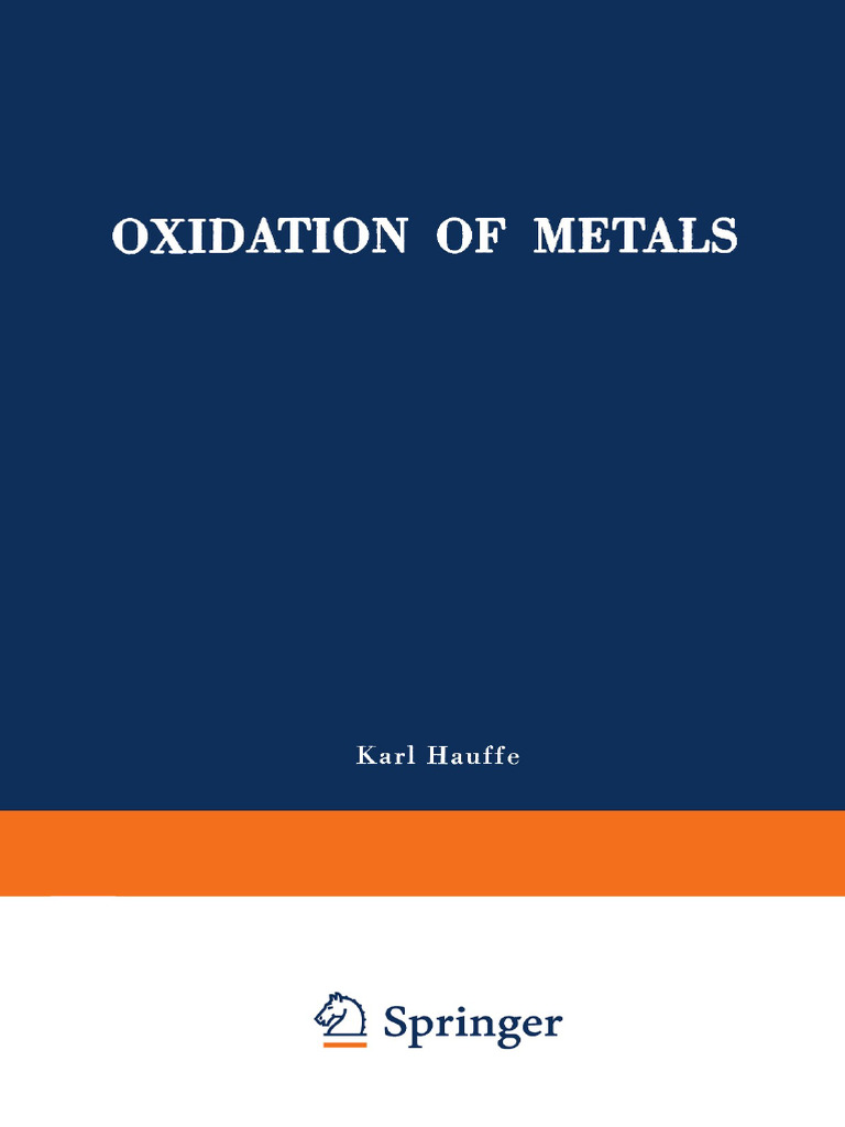 Oxidation of Metals | Download Free PDF | Chemical Reactions | Metals