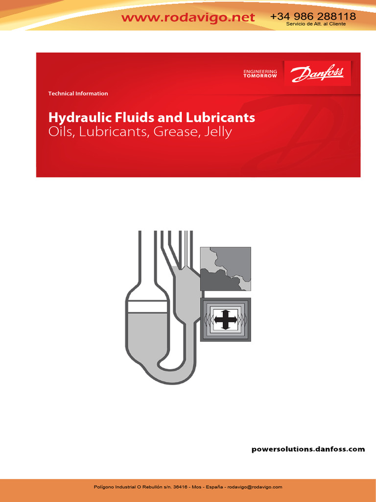 Hydraulic Fluids & Lubricants Guide | PDF | Lubricant | Pressure