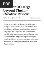 Tintin | PDF | Satirical Comics | Belgian Comic Strips