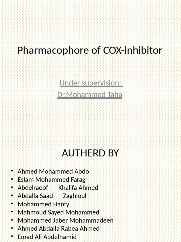 Coxinhibitor 150217105701 Conversion Gate02 | PDF | Drugs | Pharmacology