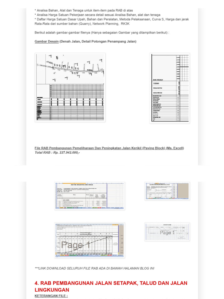 Kumpulan File Contoh RAB KUMPULAN CONTOH-8-13 | PDF