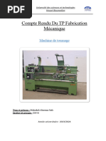 Rapport de Stage 1 | PDF | Usinage | Soudage