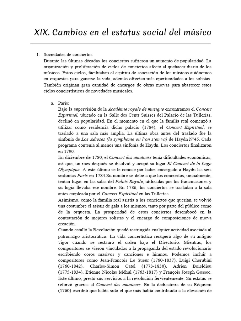 Capítulo XIX - Resumen de La Música Clásica - Philip G. Downs | PDF ...