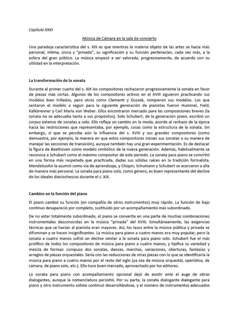 Capítulo XXXI _ Resumen de La Música Clásica - Philip G. Downs | PDF ...
