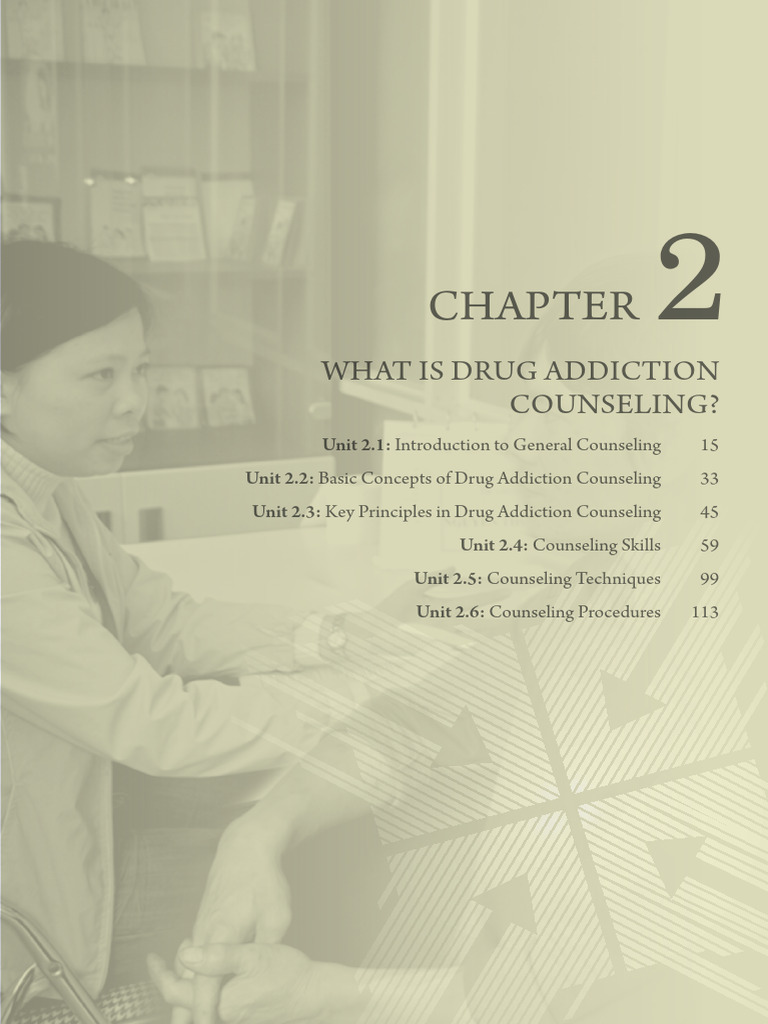 Training Curriculum On Drug Addiction Counseling - Chapter 2 | PDF ...