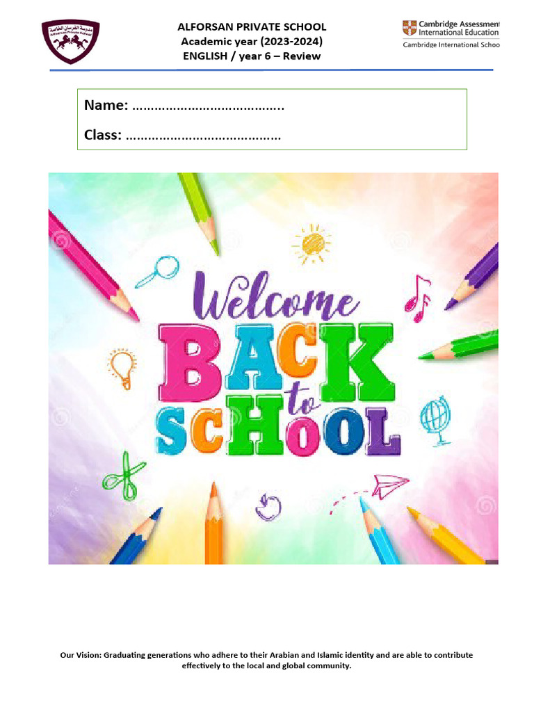 Bridge The Gap Booklet Year 6 | PDF | Middle East | Abrahamic Religions