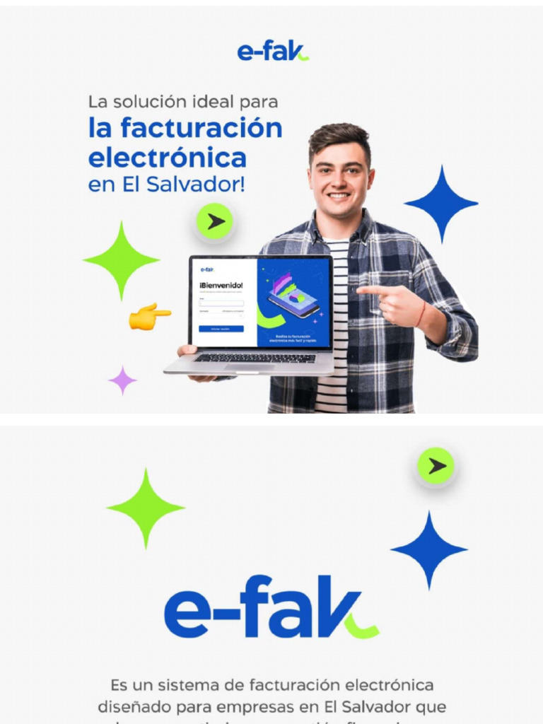 efak - Sistema de Facturación Electrónica en El Salvador | PDF