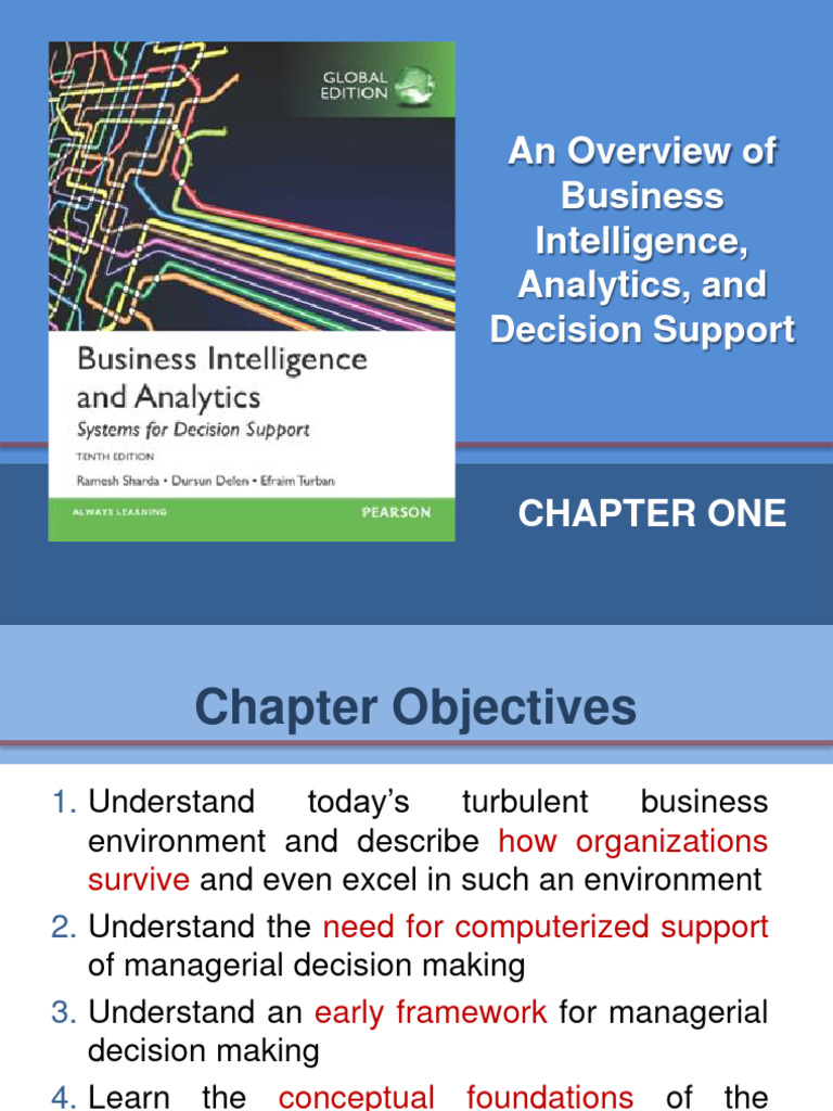 CH 1-An Overview of BI, Analytics & DS v6 | PDF | Business Intelligence | Decision Support System