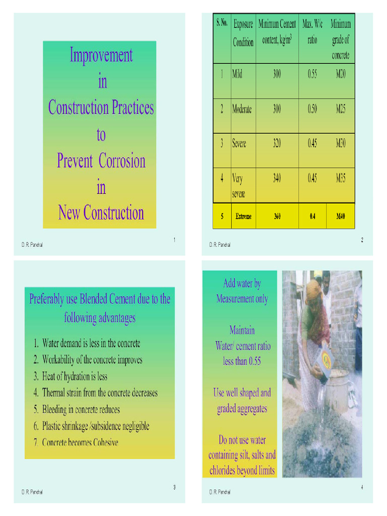Corrosion Protection Presentation Handout For Student | PDF