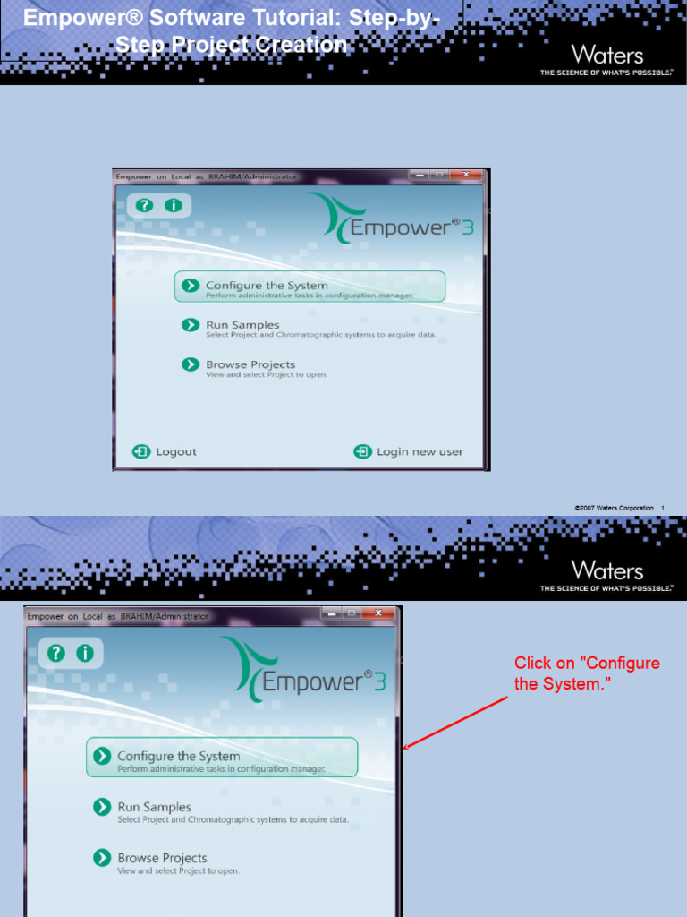 Empower ® Software Tutorial For HPLC | PDF | Applied Mathematics