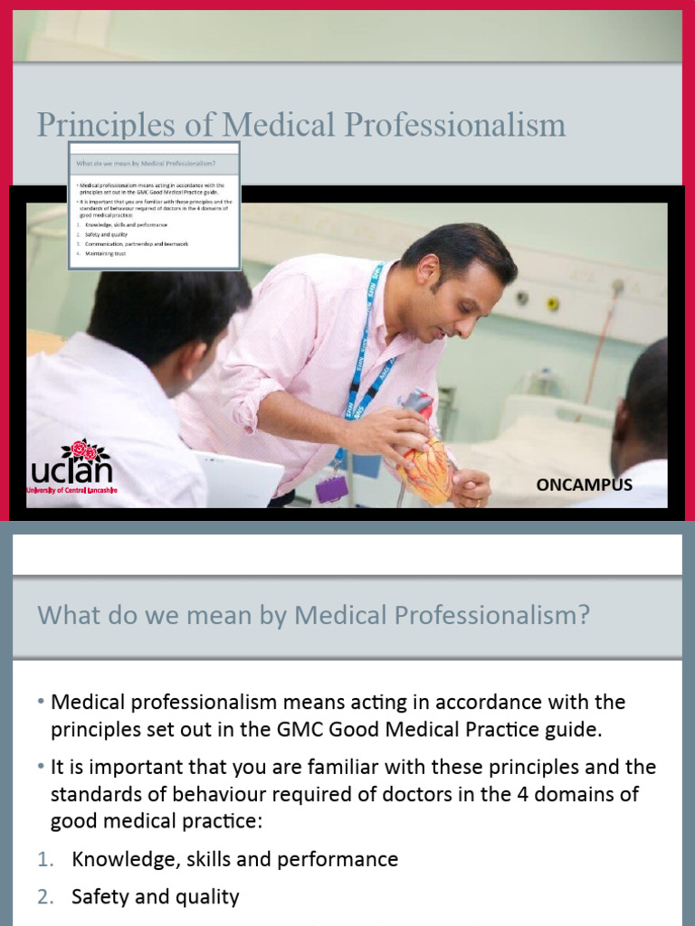 Principles of Medical Professionalism (2) | PDF | Medical Ethics | Medicine