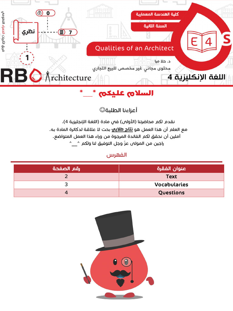 Text 2 Vocabularies 3 Questions 4 | PDF
