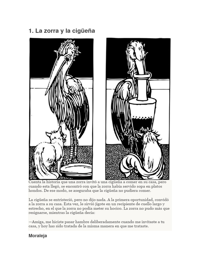 Fábulas de Esopo y Moralejas | PDF | Oveja | Fábula