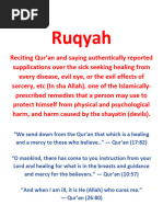 Ruqyah Dua: Healing and Protection PDF | PDF | Jinn | Religious ...