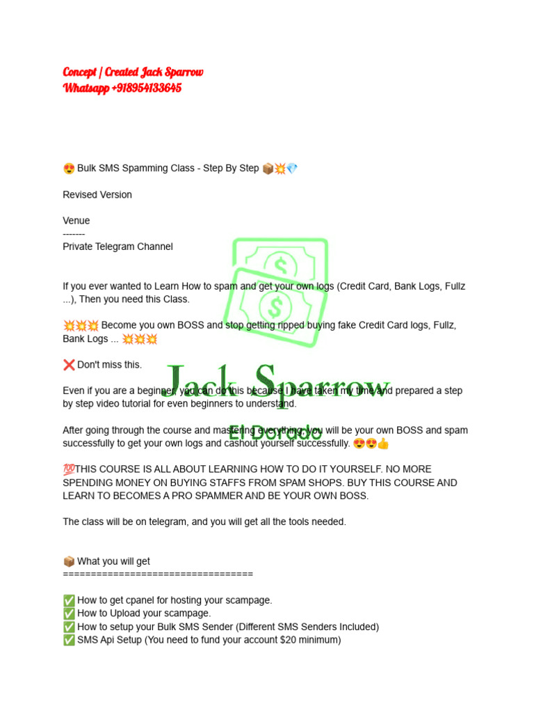 SMS Spamming | PDF | Spamming | Service Industries