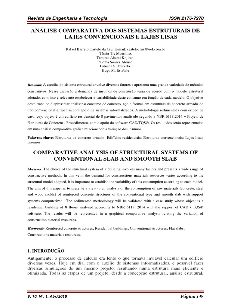 Laje Convencional X Laje Lisa | PDF | Viga | Engenharia