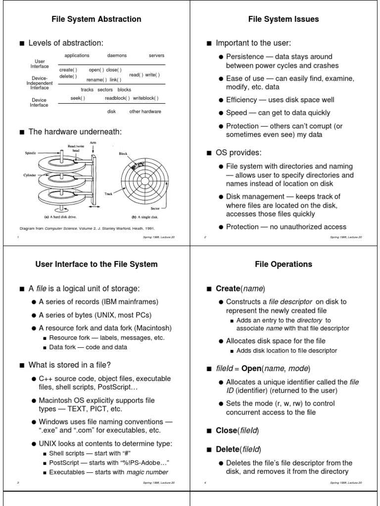 File Systems | PDF | File System | Computer File