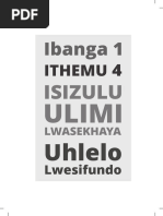 Zulu Numbers and Their English Equivalents | PDF
