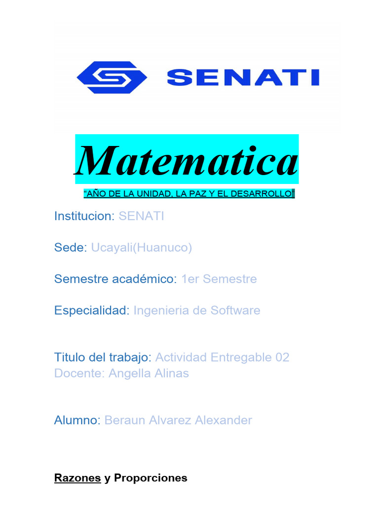 Sciu-178 - Actividad Entregable - 002 | PDF