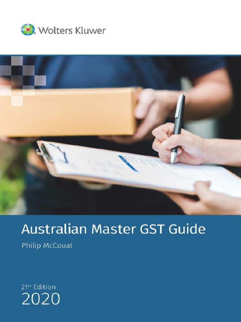Australian Master GST Guide 2020 21st Edition 9781922347008 1922347000 ...