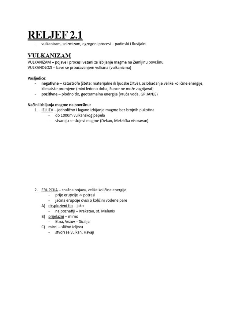 Reljef - 2 | PDF