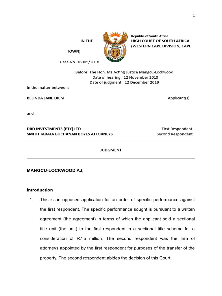 Diem | PDF | Misrepresentation | Breach Of Contract