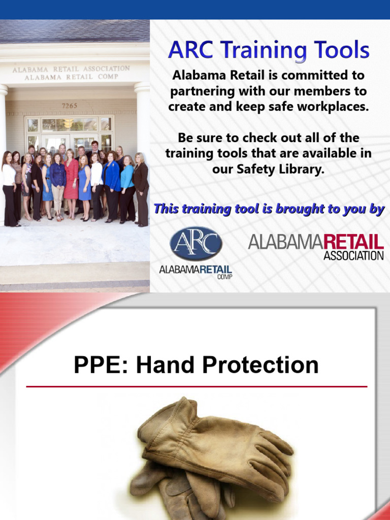 PPE Hand Protection (1) | PDF | Glove | Personal Protective Equipment