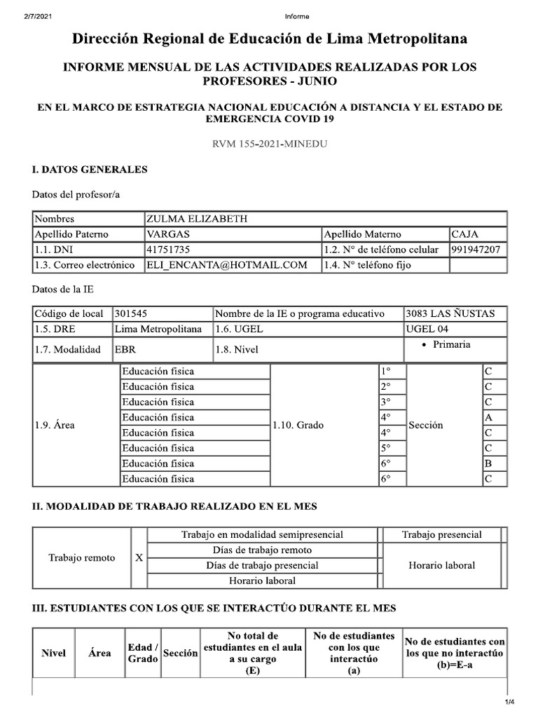 Mundo Ie Junio | PDF