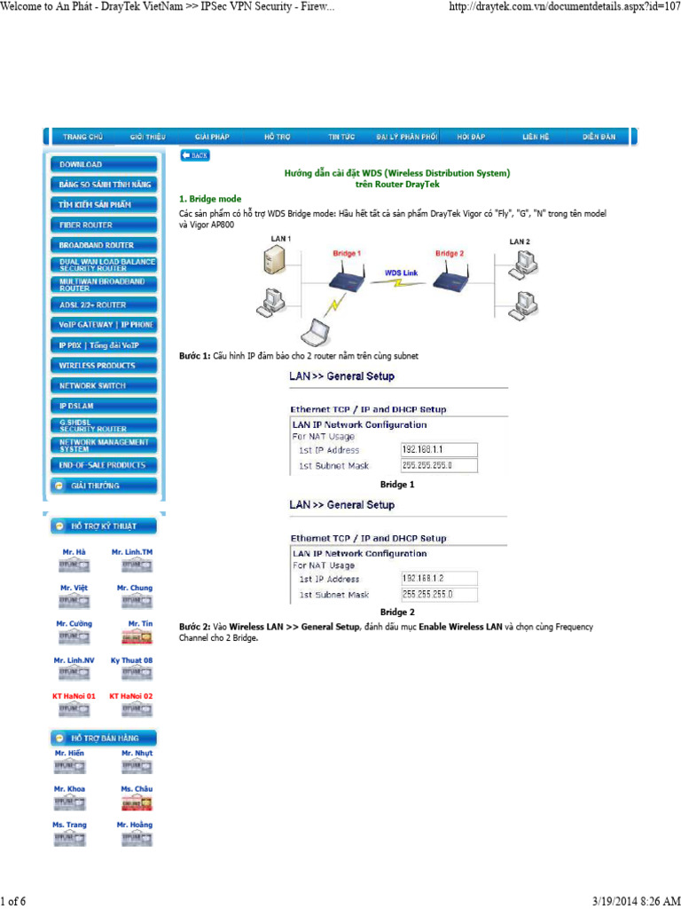 Bridege, WDS, Repeater | PDF