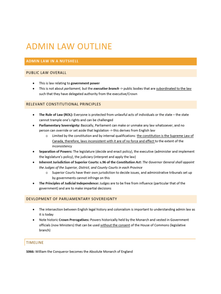 Sully - Law 301 - Chan - 2023spring - Short Outline | Download Free PDF | Court System Of Canada ...