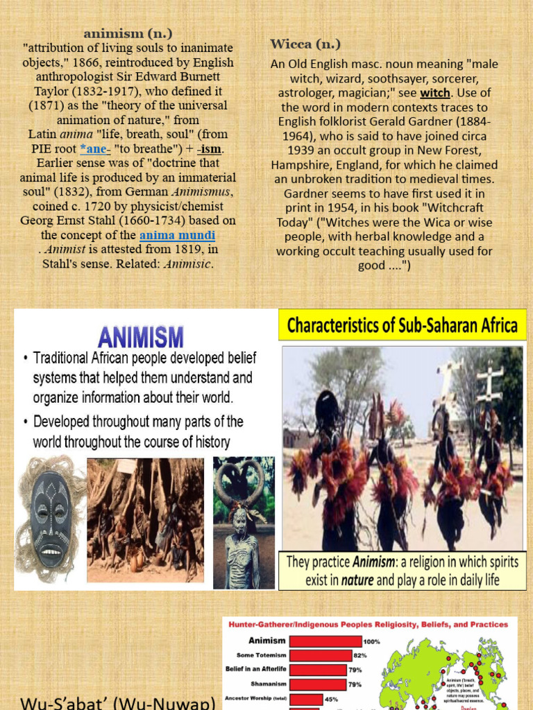 Animism and Witchcraft Explained | PDF | Witchcraft | Religious Faiths