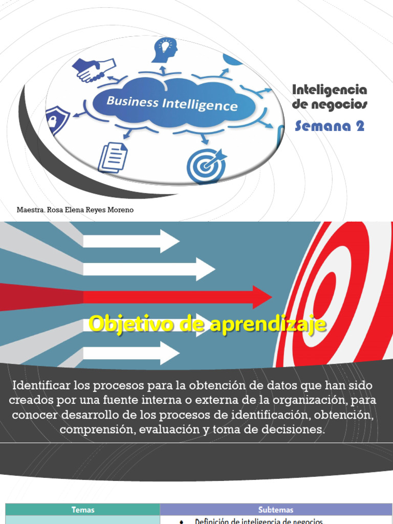 Inteligencia de Negocios s2 - Febreo 24 | PDF | Base de datos relacional | Bases de datos