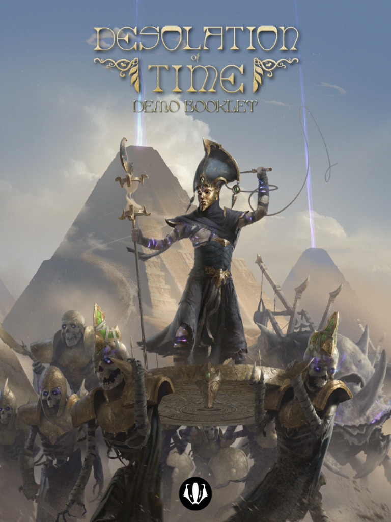 Desolation of Time Demo Booklet PDF | PDF | Magician (Fantasy) | Role Playing Games