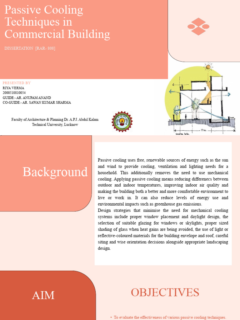 Passive Cooling Techniques in Commercial Building | PDF | Atmosphere Of ...