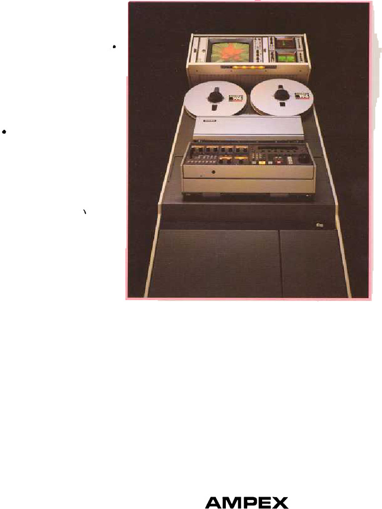 Ampex VPR 3 Brochure | PDF | Decibel | Video
