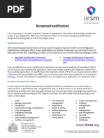 IIRSM Membership Levels and Benefits | PDF | Risk