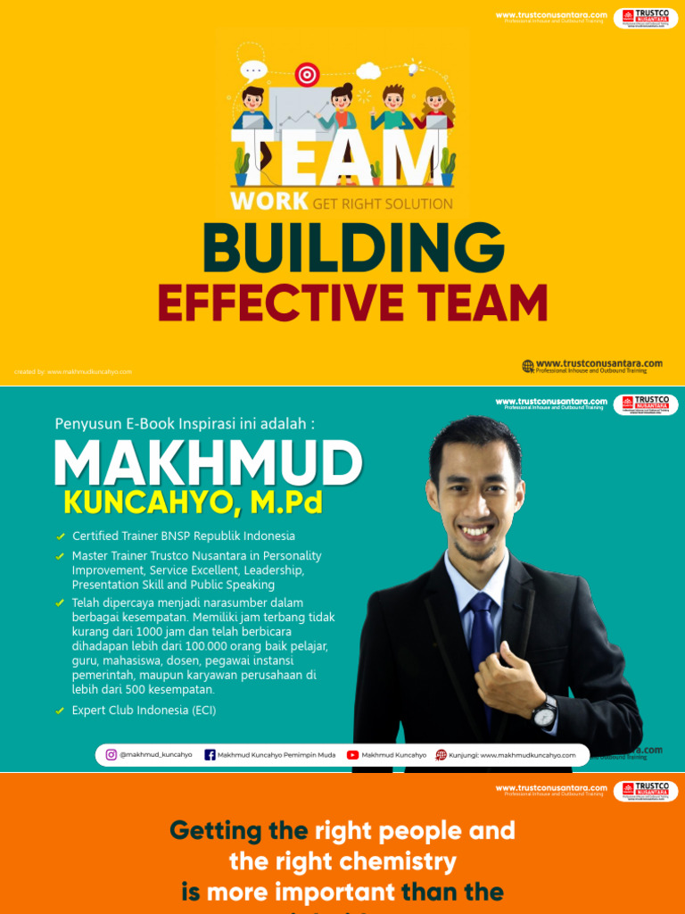 E-Book Building Effective Team | PDF | Career & Growth | Business