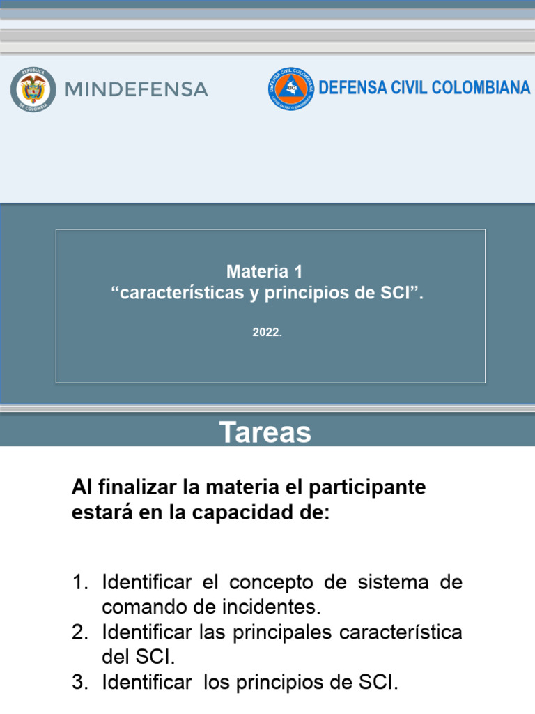 AV 1 - Características y Principios Del SCI | PDF | Planificación