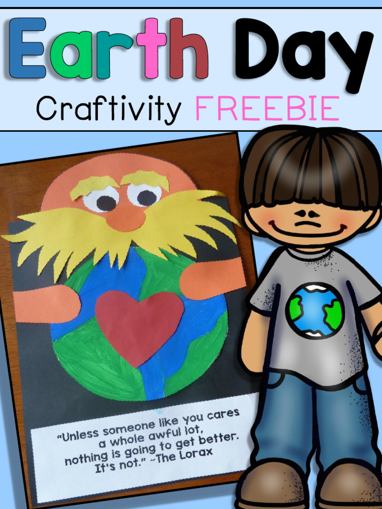 Lorax-Inspired Earth Day Craftivity | PDF