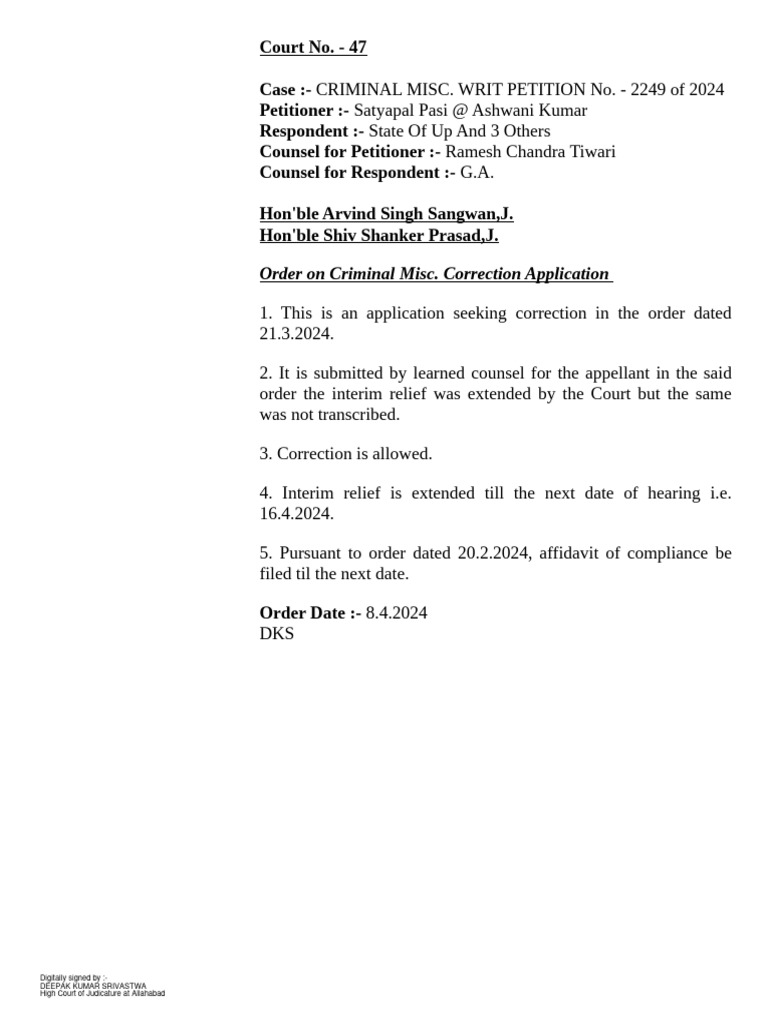 CRLP (A) 2249 2024 | PDF