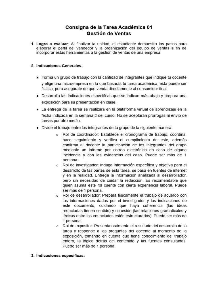 Ta1 Indicaciones A50n-1 | PDF | Evaluación | Business